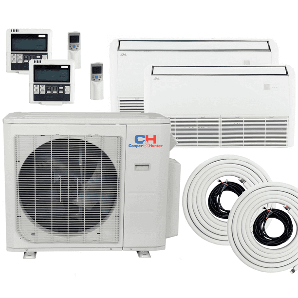 Cooperandhunter Dual 2 Zone 36 000 Btu Multi Zone 18k 24k Sophia Series
