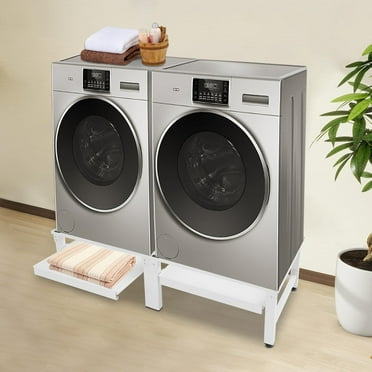 Walmart 2-in-1 Heavy Duty Washing Machine Stand, 28" Washer Dryer ...
