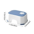 Kids Step Stool for Bathroom, Skidproof Plastic Step Stool for Children ...