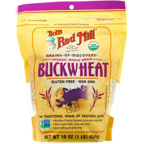 Bob's Red Mill Organic Whole Grain Buckwheat, 16 oz - Walmart.com