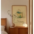Affixzi Coastal Still Life Wall Art | Minimal Summer Basket Tote Poster ...