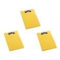 Folding Clipboard with Clear Internal Pocket Leather Clipboard Folder ...