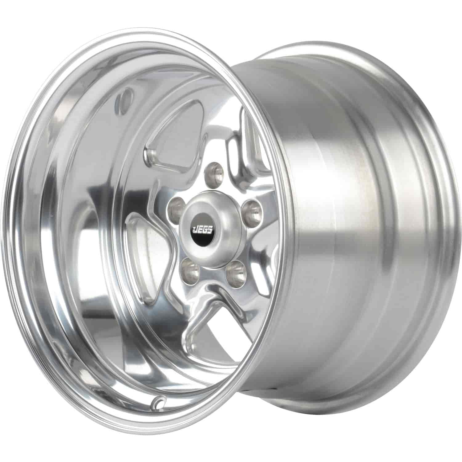 JEGS 66081 Sport Star 5-Spoke Wheel Size: 15 x 10 Bolt Pattern: 5 x 4. ...
