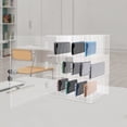 40 Slots Acrylic Wall Mount Cell Phone Locker with Key Locks for School ...