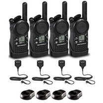 4 x Motorola CLP1010e 1-Channel 2-Way UHF Business Radio (CLP1010E ...