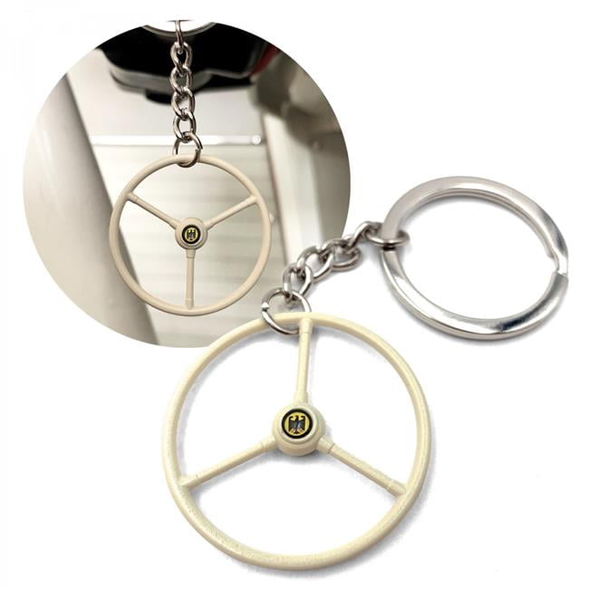 1948-65 Volkswagen Standard Beetle Beige Steering Wheel Keychain ...