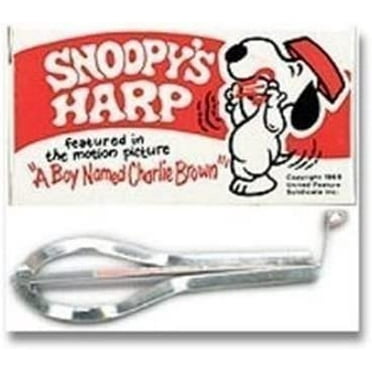 Grover Snoopy Deluxe Chrome-Plated Jaw Harp for Music Education, No ...