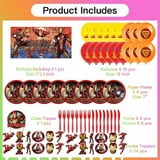 Iron Man Party Supplies Plates Decorations Birthday Cake Topper Banner ...