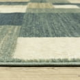 Mainstays Blue Green Blocks Indoor Woven Area Rug, 5' x 7' - Walmart.com