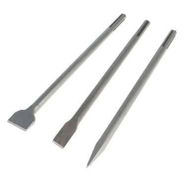 24-Inch SDS Max Set, 1 Inch Flat Chisel, Tile Removal Tool for SDS-Max Hammer Drill Attachment,1 ...