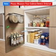 2 Pack Expandable Pull Out Cabinet Organizer & 4 Pack Tupperware and ...