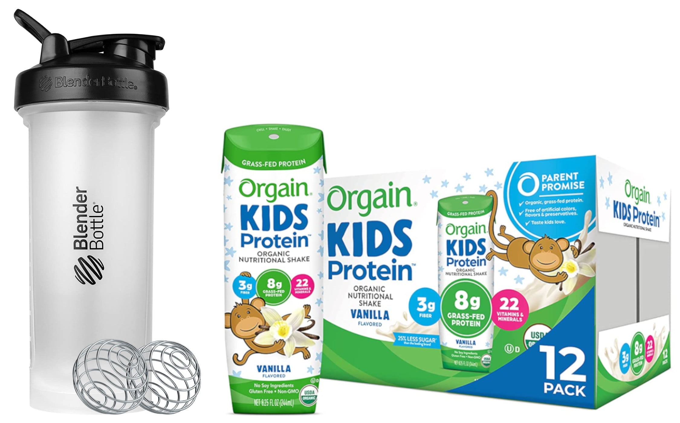 Orgain Organic Plant Based Protein & Greens Powder, Creamy Chocolate ...