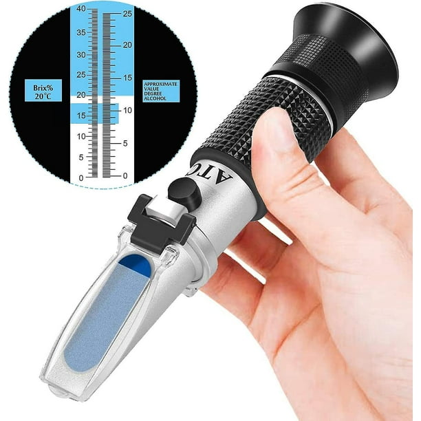 Refractometer The Handheld Refractometer Is Used To Detect The Sugar ...