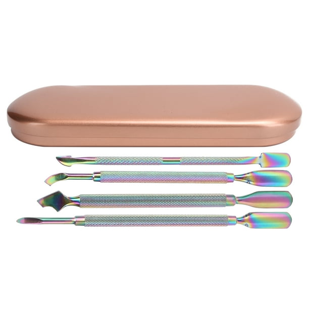 Cuticle Pusher, Rust-proof Nail Cuticle Pusher Safe Stainless Steel ...