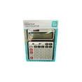 Pen+Gear 12 Digit Large Display Desktop Calculator, Gray, Office ...