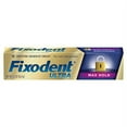 Fixodent Ultra Hold Dental Adhesive, 2.2 oz, Reliable Support for ...