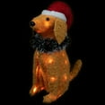 Northlight 3D Lighted Sitting Dog Outdoor Christmas Decoration - 17.75 ...