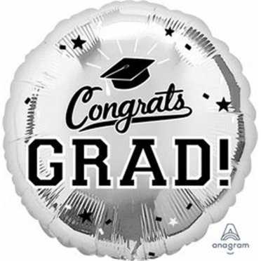 Anagram Congrats Grad Cap School Colors Cluster SuperShape 31in Foil ...