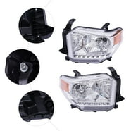 Pair 7inch Round Led Headlights For TOYOTA LAND CRUISER FJ40 FJ60 J80 ...
