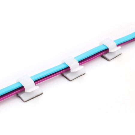 Mini Cable Clips 3M Adhesive, Multipurpose Cord and Wire Organizer for ...