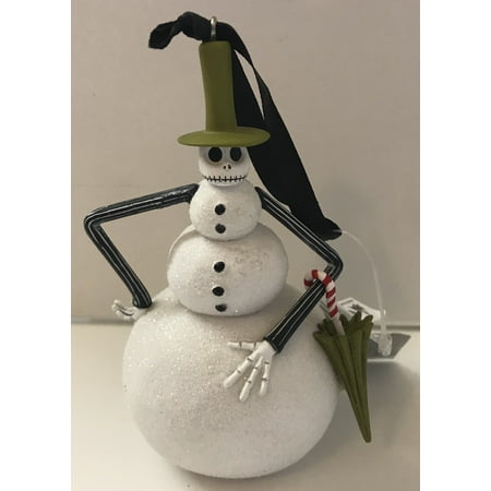 Disney Parks Nightmare Before Christmas Snowman Jack Skellington ...