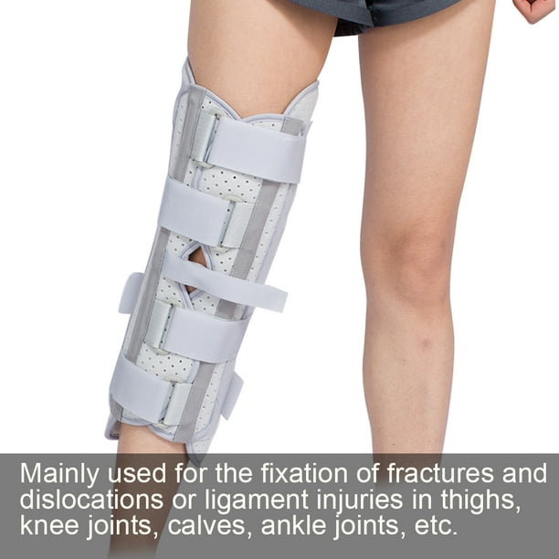 Férula inmovilizadora de rodilla ajustable, fijación quirúrgica ...