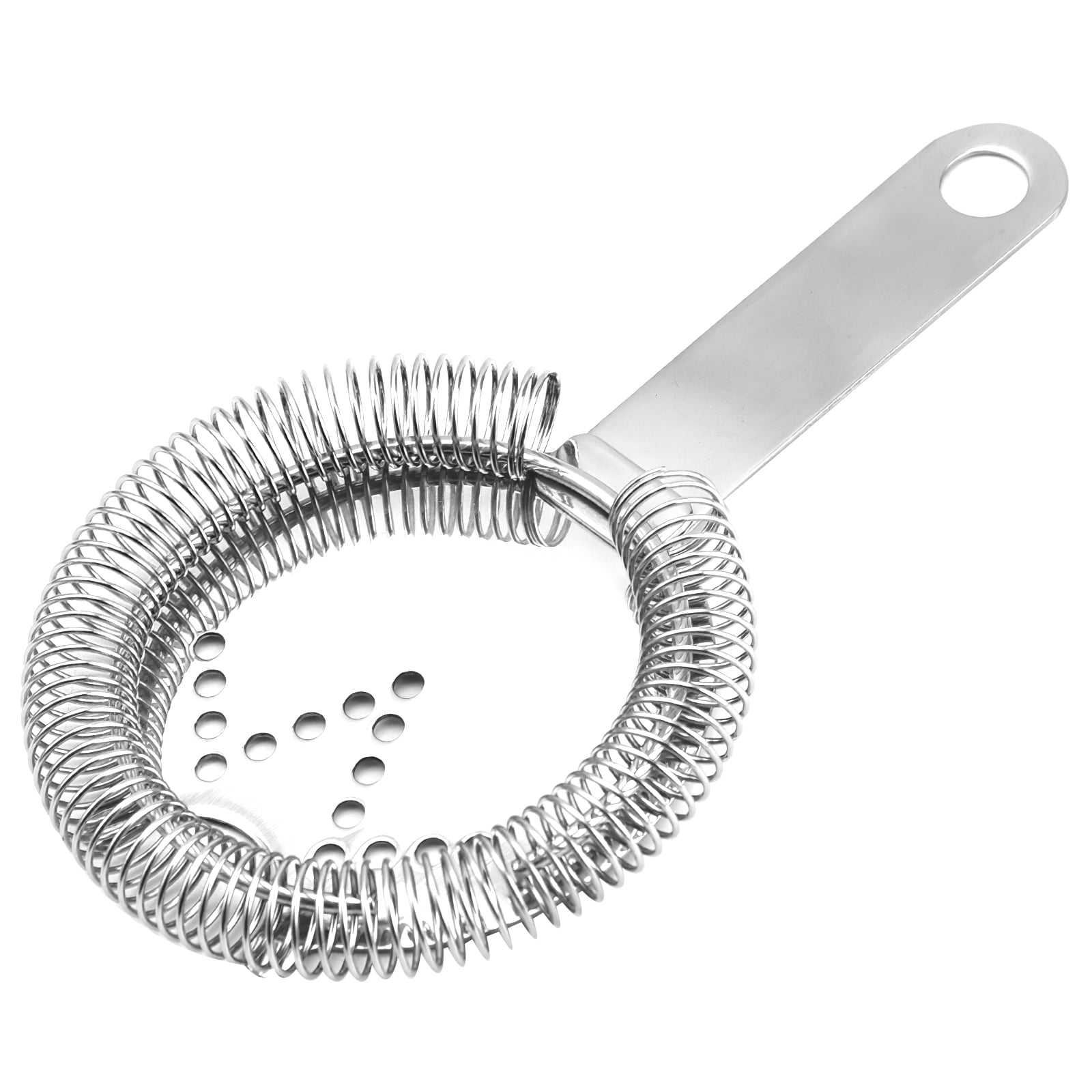 ALLOMN Universal Ice Strainer with Holes Stainless Steel Ice Filter ...