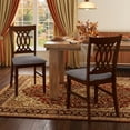 Furnibear Dining Chairs Set of 2 Dining Room Chairs with Padded Seat ...