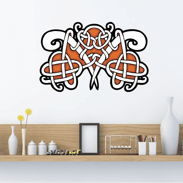 Celtic Ornament Wall Decal - Vinyl Sticker - Car Sticker - Die Cut ...