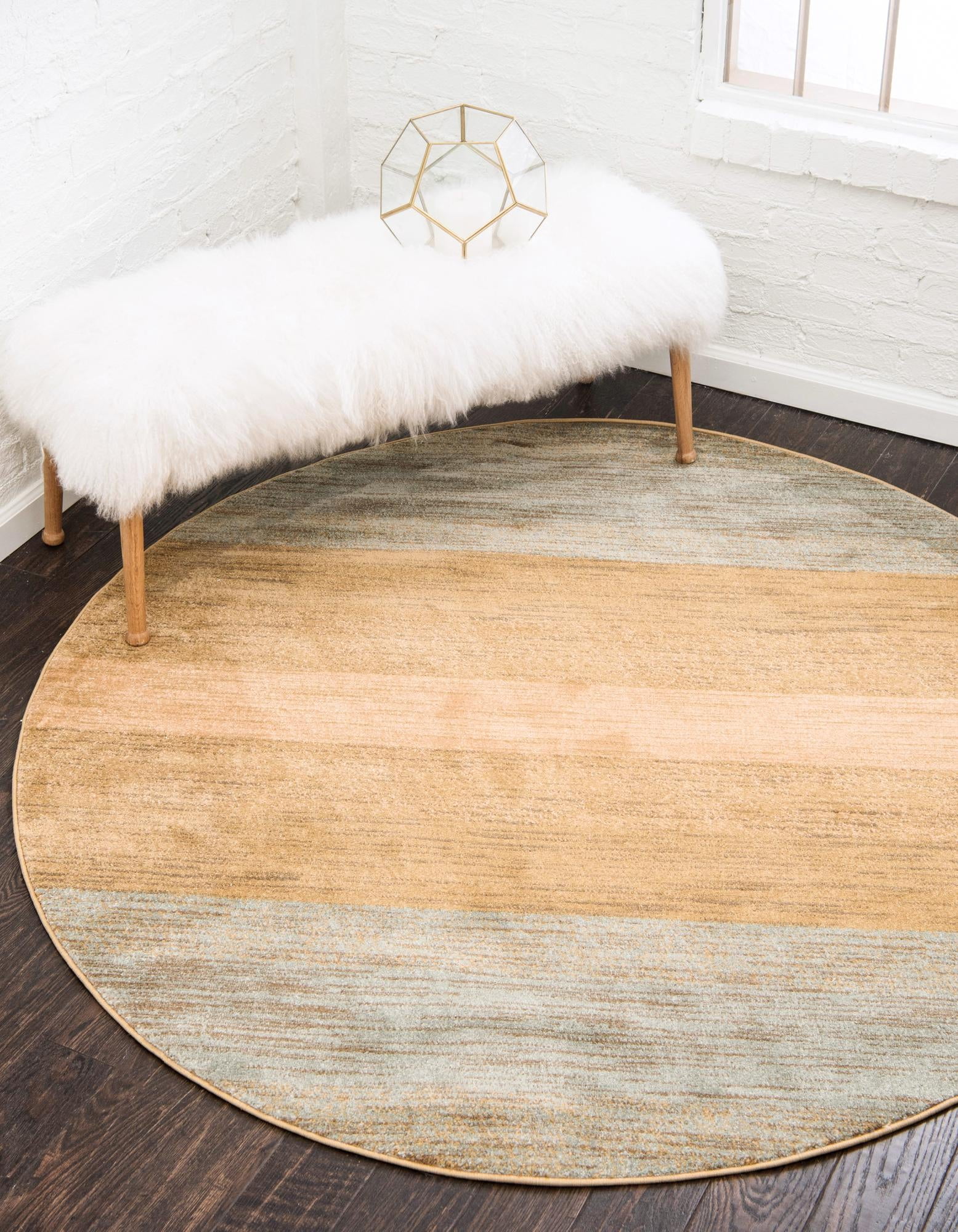 Rugs.com Kashkuli Gabbeh Collection Rug – 6' Round Multi Medium Rug ...