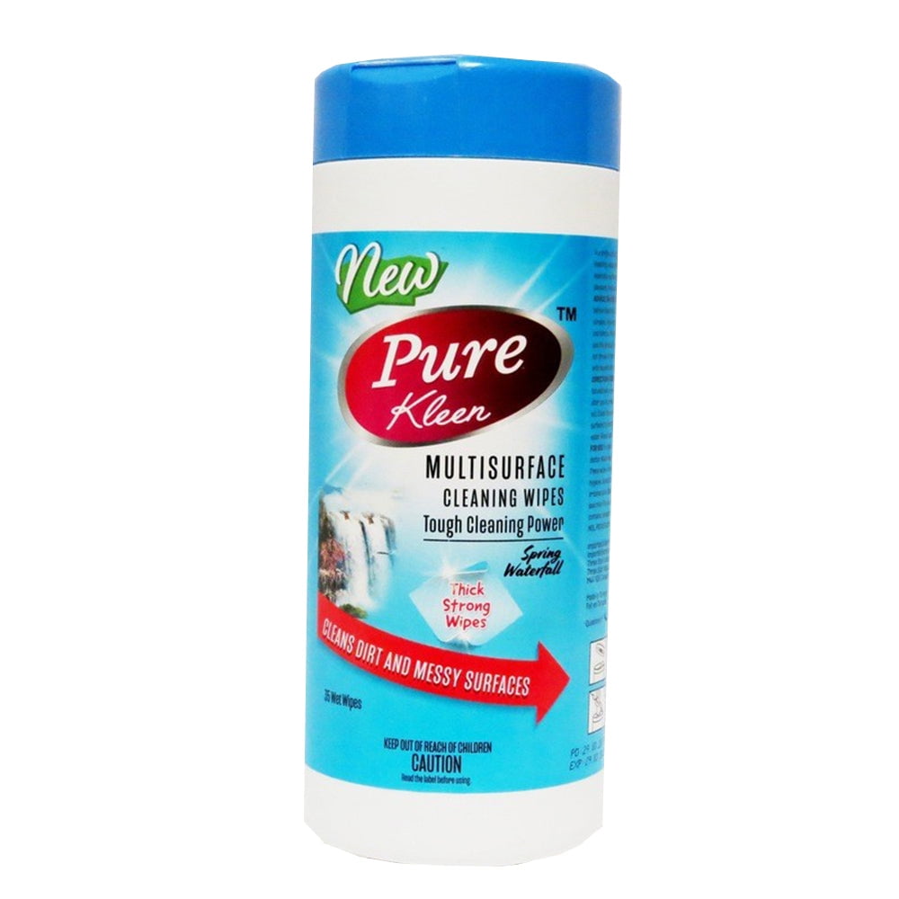Pure Kleen Multisur Wipes Frs Water Fall 35S - Walmart.com