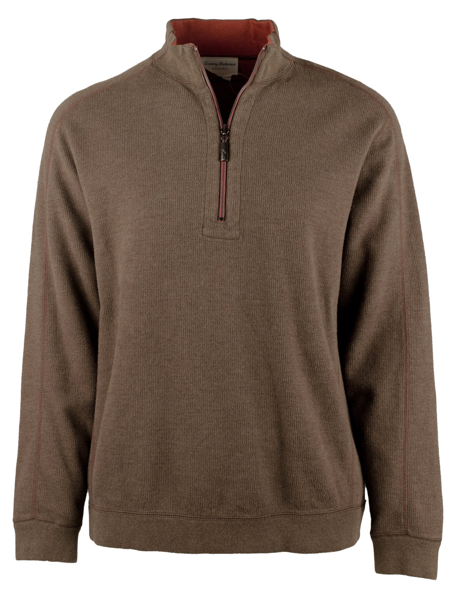 Men's New Flipsider Half-Zip Reversible Sweatshirt-DTH-Medium - Walmart.com