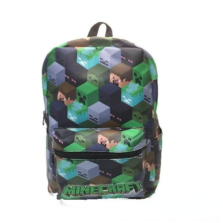 Minecraft Game Peripheral Backpack Minecraft Student Male And Female ...
