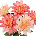 13" Artificial Silk Pink Dahlia Spring Pick, for Indoor Use, by ...