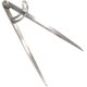 HAWK 8 Inch Winged Compass with Sharp Pointed Tips - TZ4508K-WING ...