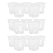 50PCS 2" Net Cups, Plastic Hydroponics Cups, Slotted Mesh Net Pots ...