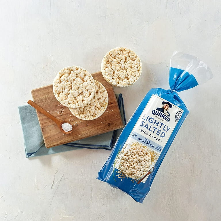 Quaker Rice Cakes Lightly Salted Quaker Rice Cakes Lightly Salted