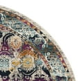 Baldwin Cream/Multi Large Rectangle Rug-Color:Cream/Multi,Shape:Round ...