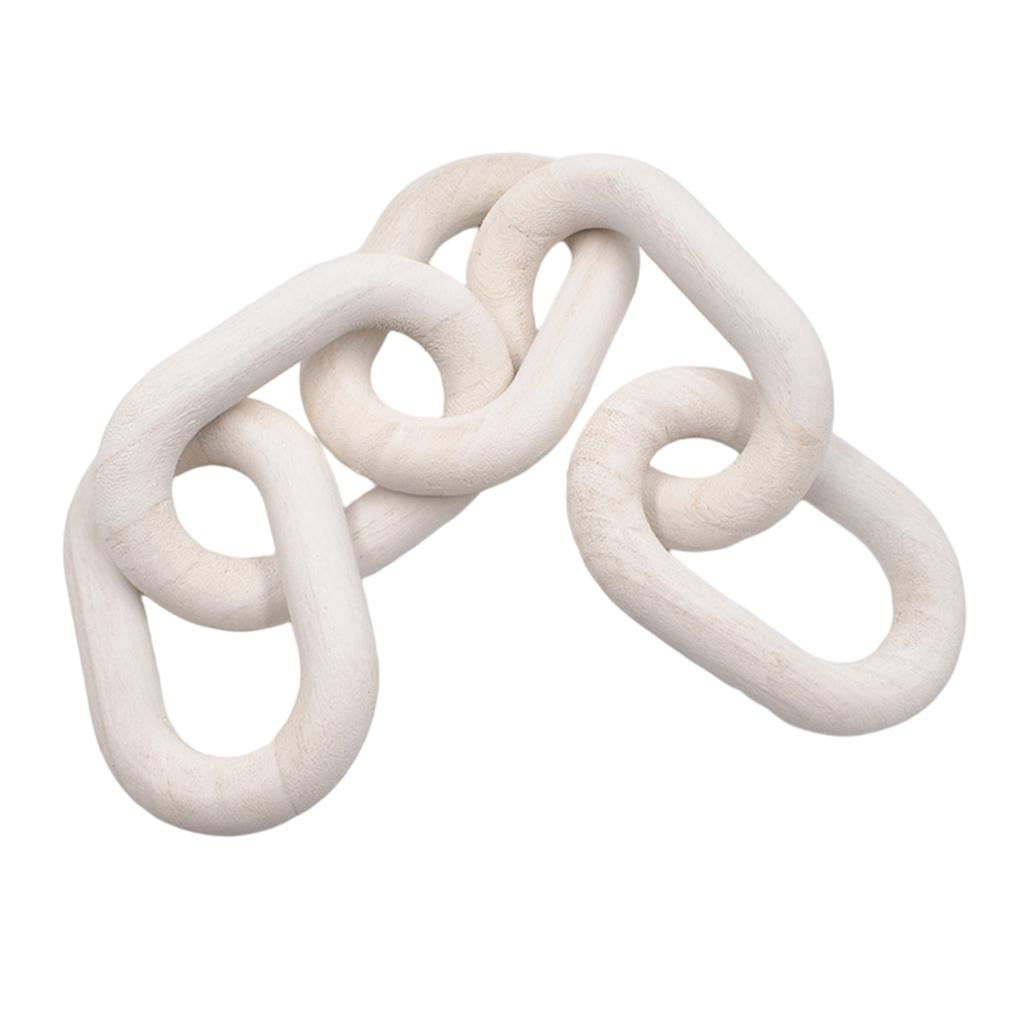 Modern Chain Bohemian Wooden 5- Chain decor for art Hand Carved ...