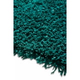 Chesapeake Microfiber Teal Shag Area Rug (7' 3"x 9' 3") - Walmart.com