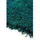 Chesapeake Microfiber Teal Shag Area Rug (7' 3"x 9' 3") - Walmart.com