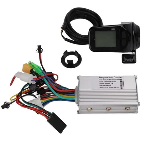 Scooter Motor Brushless Controller Kit 24V/36V/48V 350W Brushless Motor ...