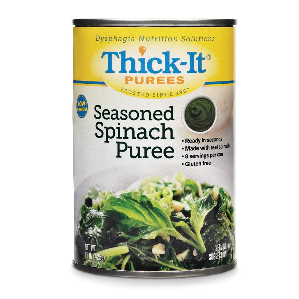Thick-It Puree 15 oz. Container Can Spinach Flavor Ready to Use Puree ...