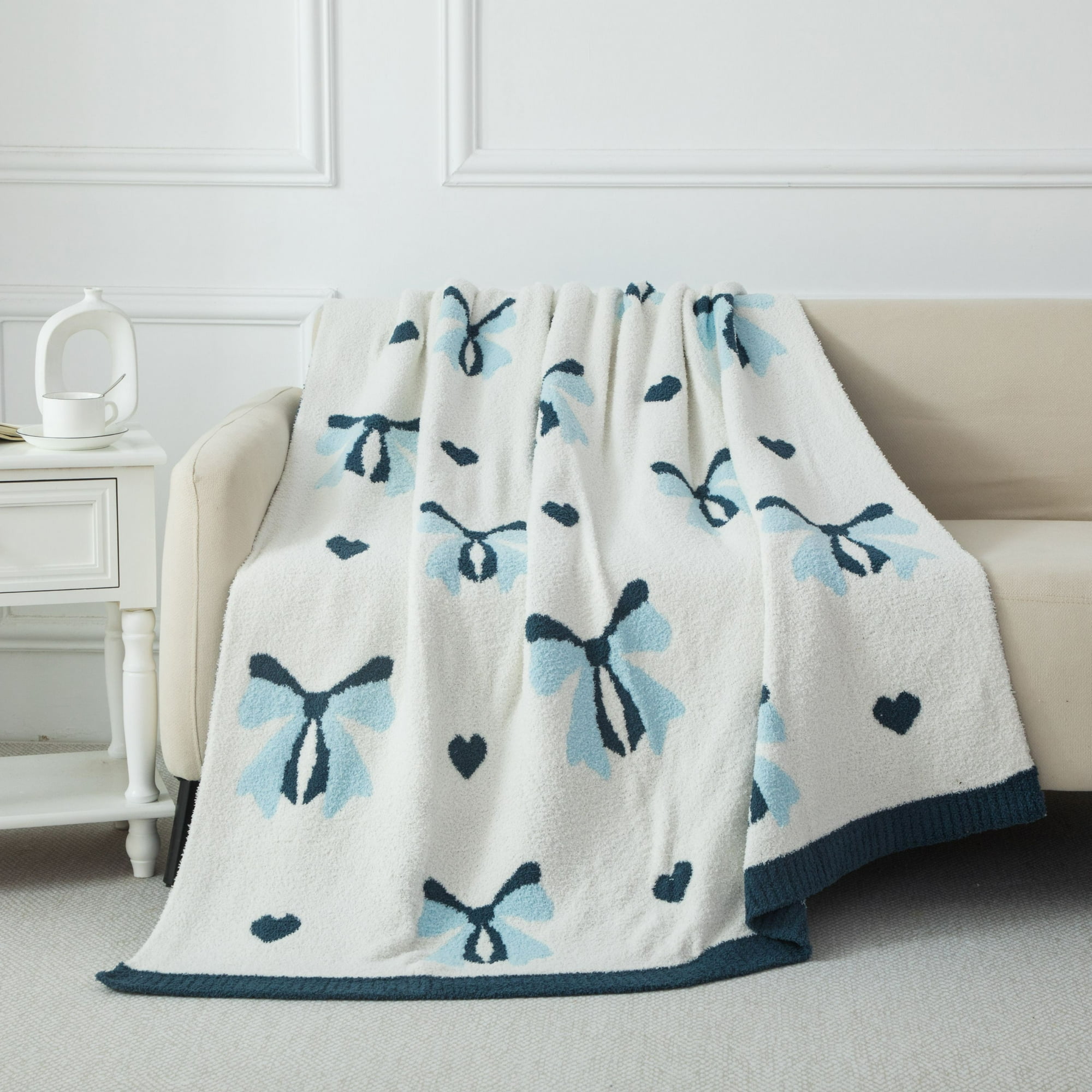 Mainstays Cozy Throw Bows Other