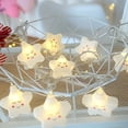 All-Season LED Star String Lights - Energy-Efficient Decorative ...