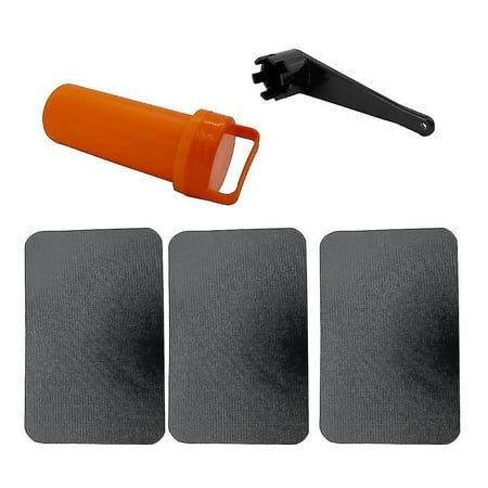 Professional Inflatable Boat Kayak Repair Kit Pvc Patch Valve Wrench ...