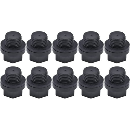 Veeki Drain Plugs, 10PCS 1/4in Replacement Drain Plug Pool Filter ...