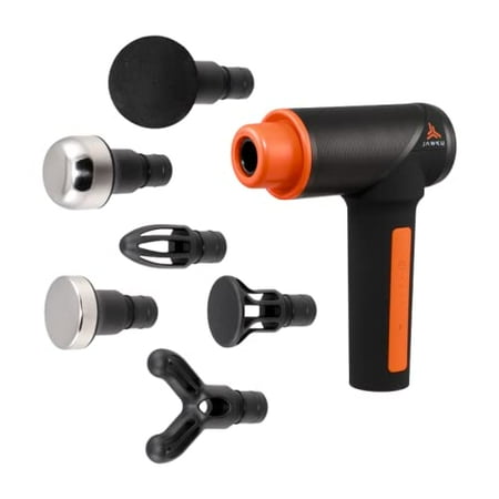 JAWKU Muscle Blaster Chrome Ultra-Compact Cordless Percussion Massage ...