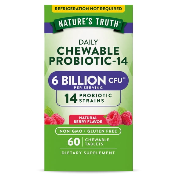 NatureWise Chewable Oral Probiotic Mints - Supports Dental Health ...