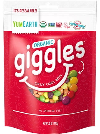 YUMEARTH Organic Giggles Chewy Candy Bites - 5 oz - Walmart.com